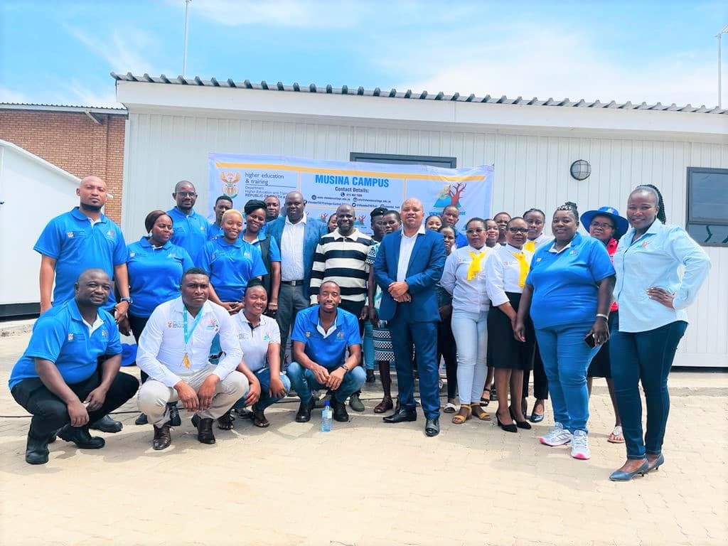 Mayor motivates TVET learners before exams - Musina Local Municipality