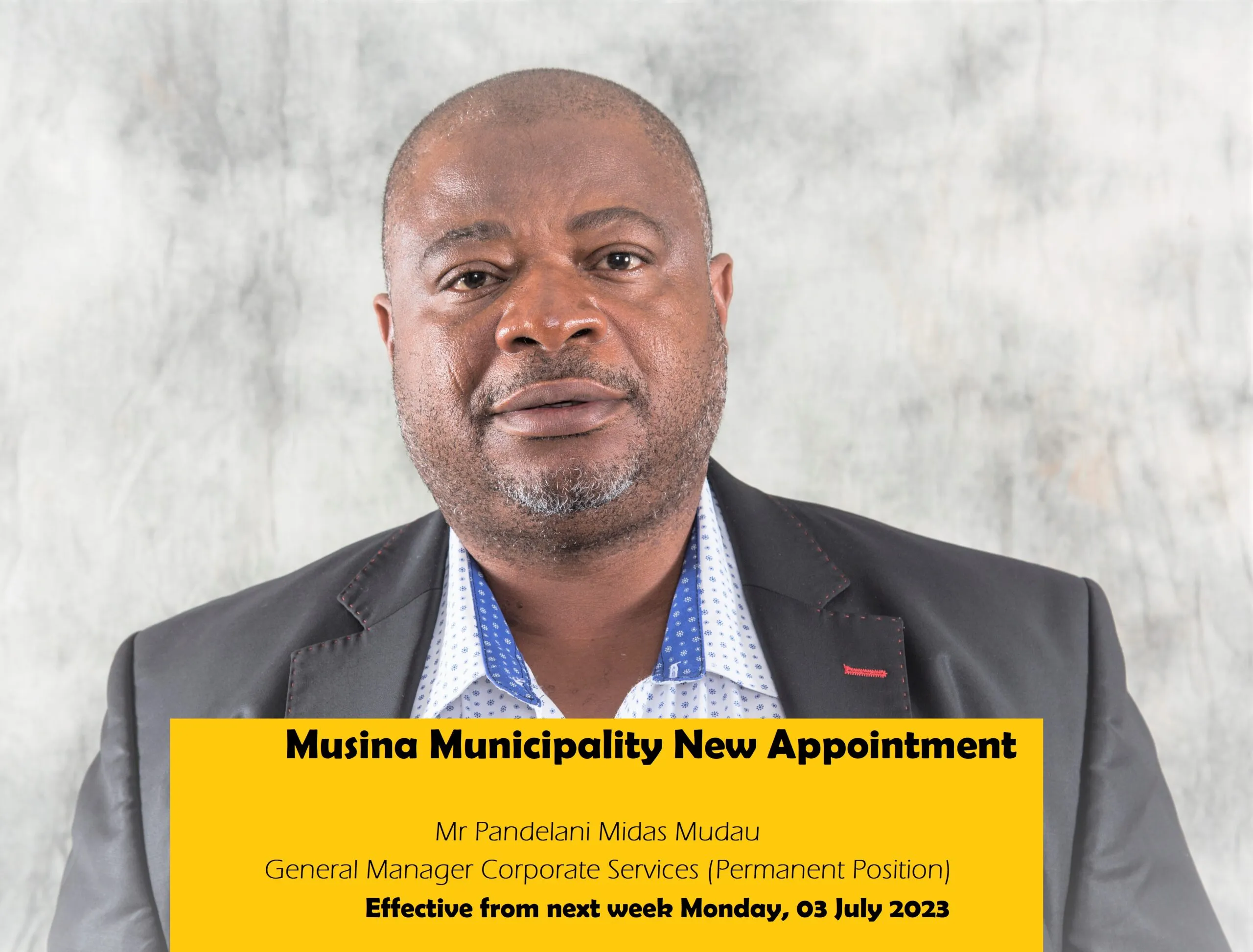 New Appointment - Musina Local Municipality